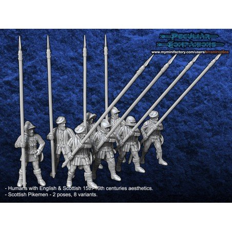 Anglo-Scottish Humans - Scottish Pikemen