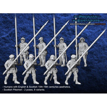 Anglo-Scottish Humans - Scottish Pikemen