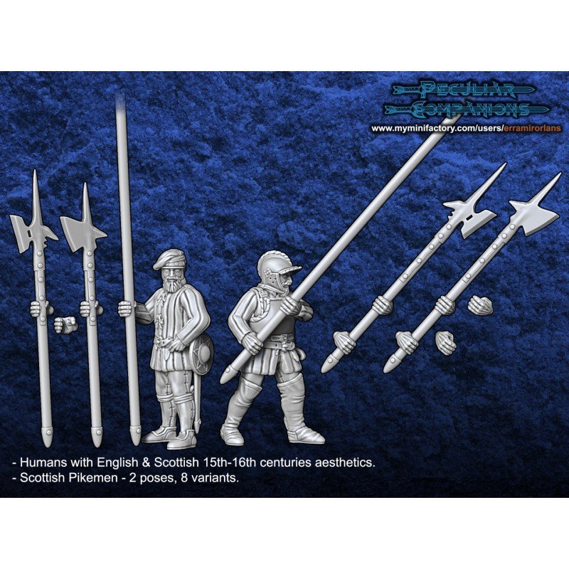 Anglo-Scottish Humans - Scottish Pikemen