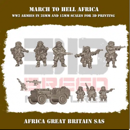 British Africa SAS Squad