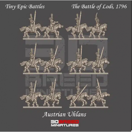 Austrian Uhlans by 3D Breed | 6mm, 8mm, 10mm, 12mm & 15mm Historical ...