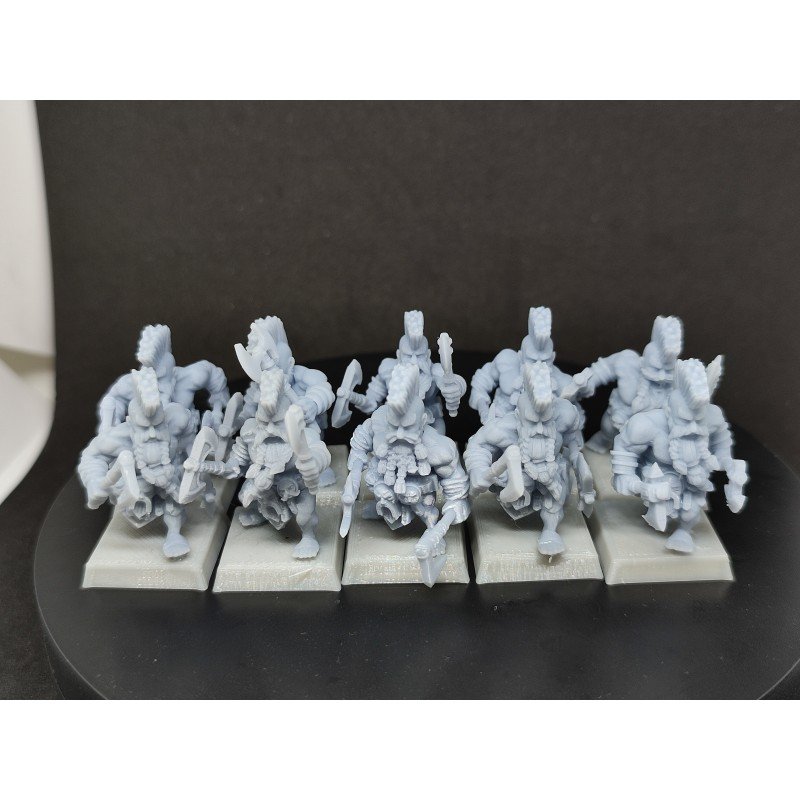 Dwarf slayers with dual axe (modular)