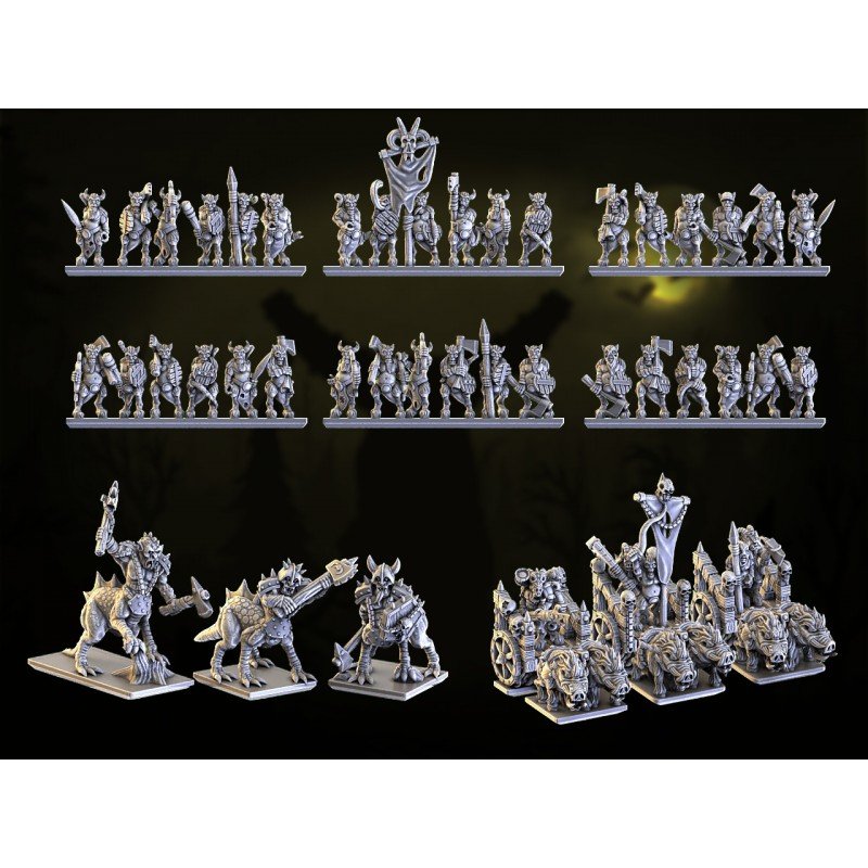 Beasts starter army (10mm)
