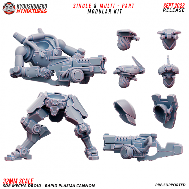 SDR Mecha Droid - Plasma Cannon