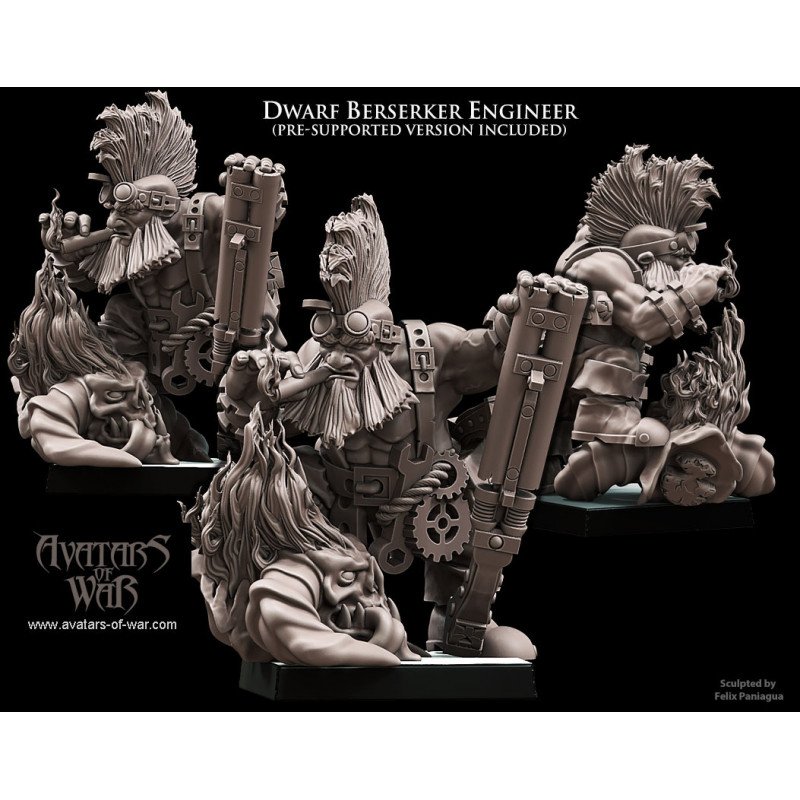 Dwarf Berserker Engineer