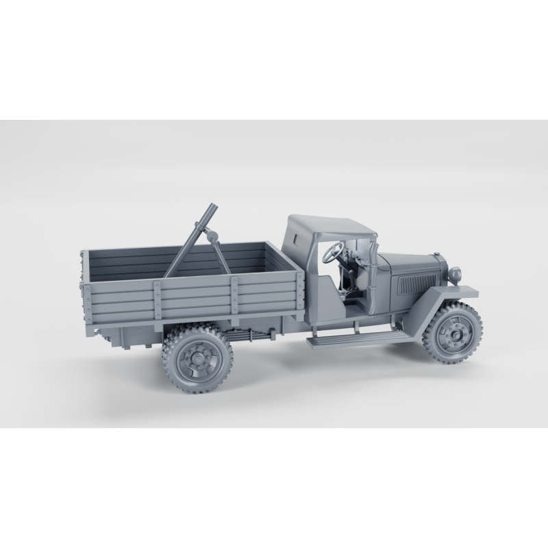 GAZ MM Light Truck (USSR) Mortar carrier