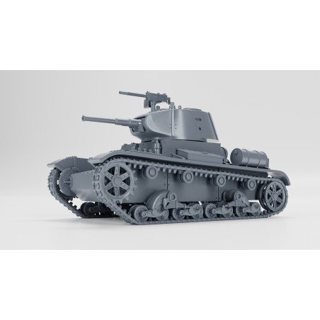 Light tank T-26 (welded hull) model 1938 (USSR, WW2)