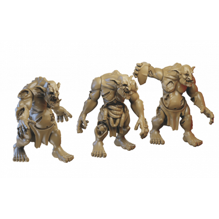 Trolls zombies. Ejército negro