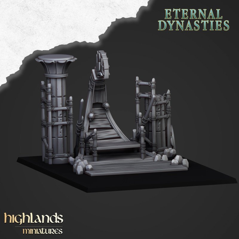 Eternal High Priest with Sunken Pharaoh's Funeral Ship. Eternal Dynasties