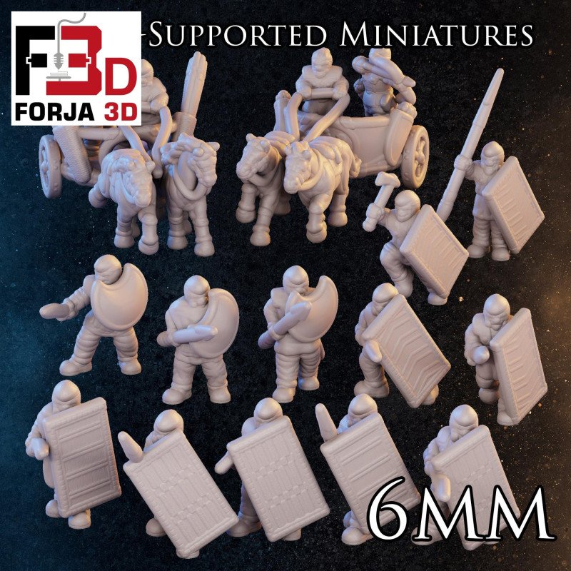 Persian infantry with taka