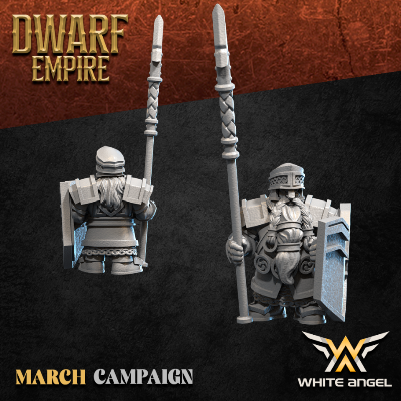 Pike Dwarf. Dwarf Empire