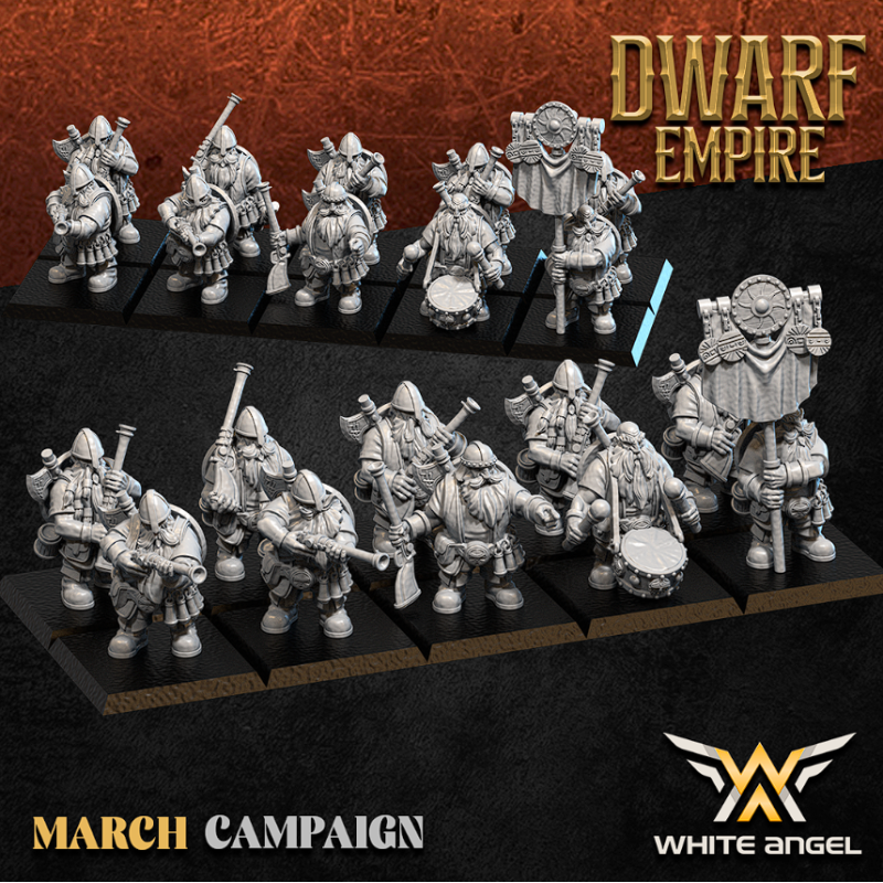 Dwarf Shotgunner. Dwarf Empire