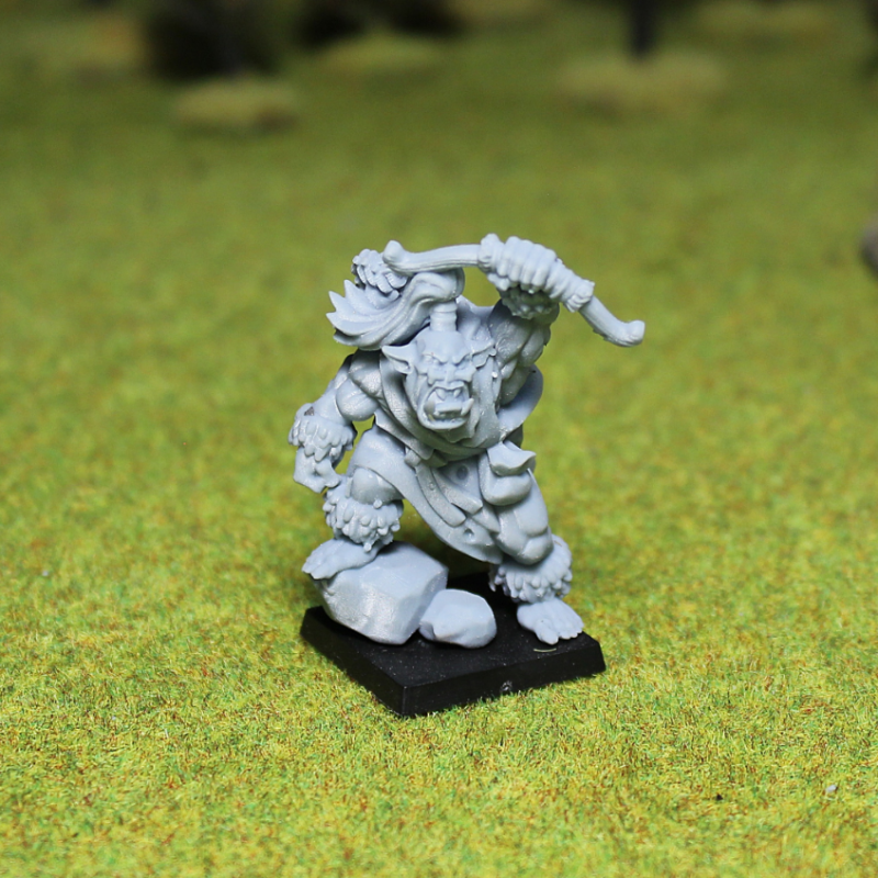 Wild orc archers command group. Orcs MOM