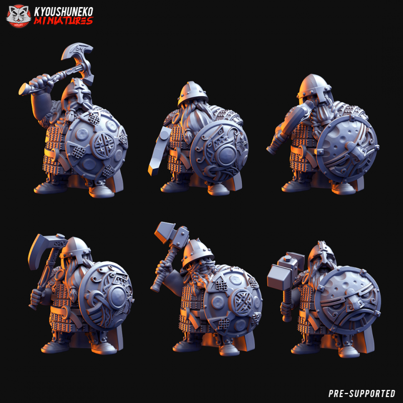 Dwarf Heavy Melee Unit