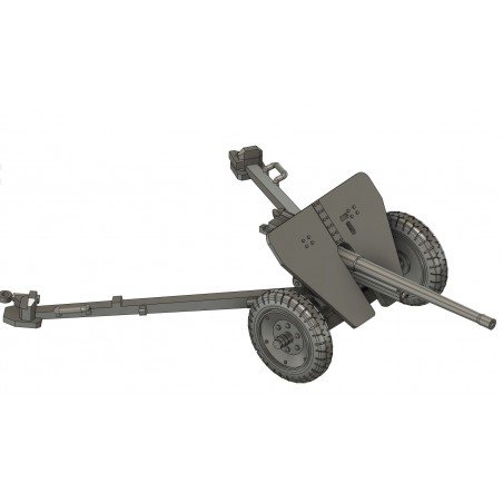 Type 1 47mm anti tank gun de Tigerace | Tanque impreso en 3D