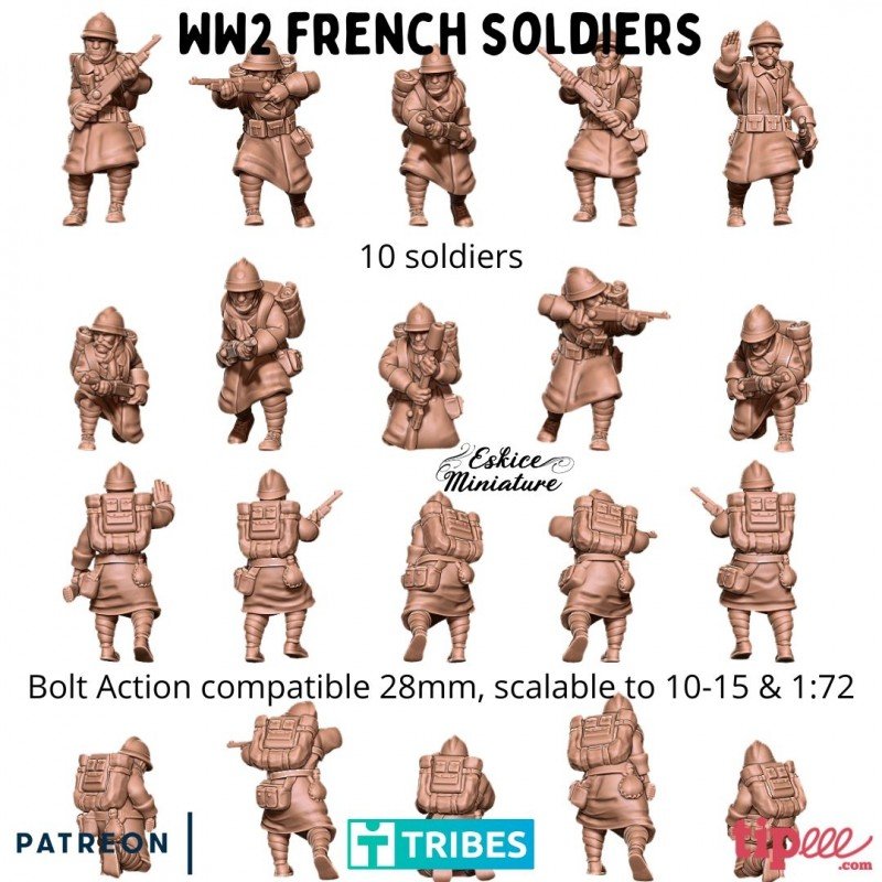 French infantry squad